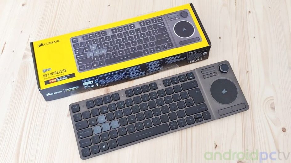 REVIEW: CORSAIR K83 Wireless a wireless keyboard for multimedia and gaming