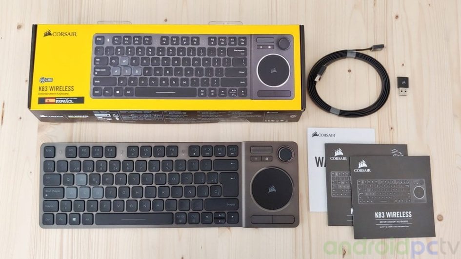 REVIEW: CORSAIR K83 Wireless a wireless keyboard for multimedia and gaming