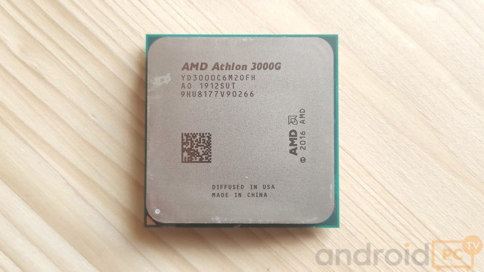 REVIEW: AMD Athlon 3000G with integrated GPU Radeon Vega 3
