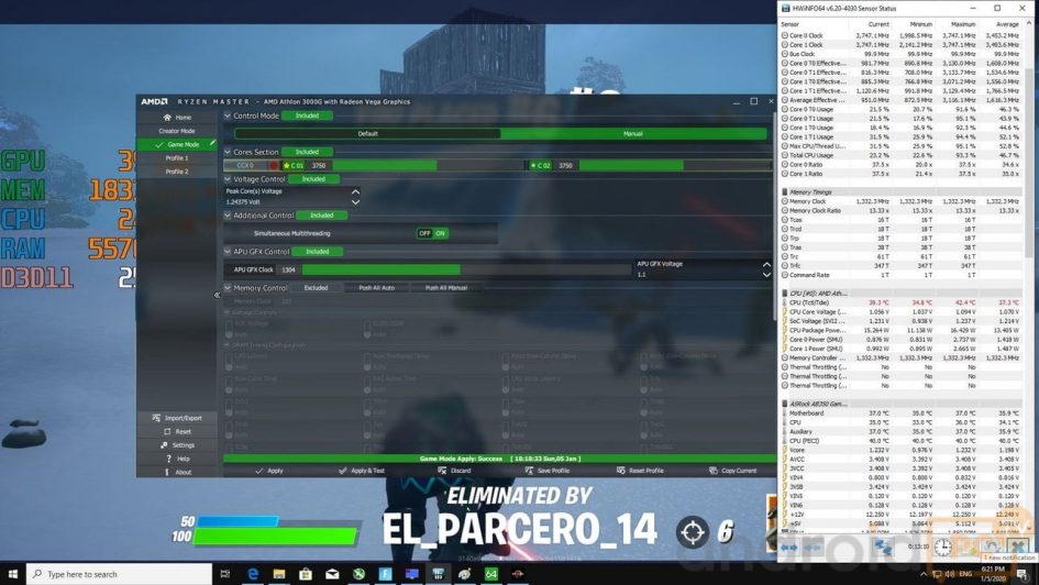 REVIEW: AMD Athlon 3000G with integrated GPU Radeon Vega 3