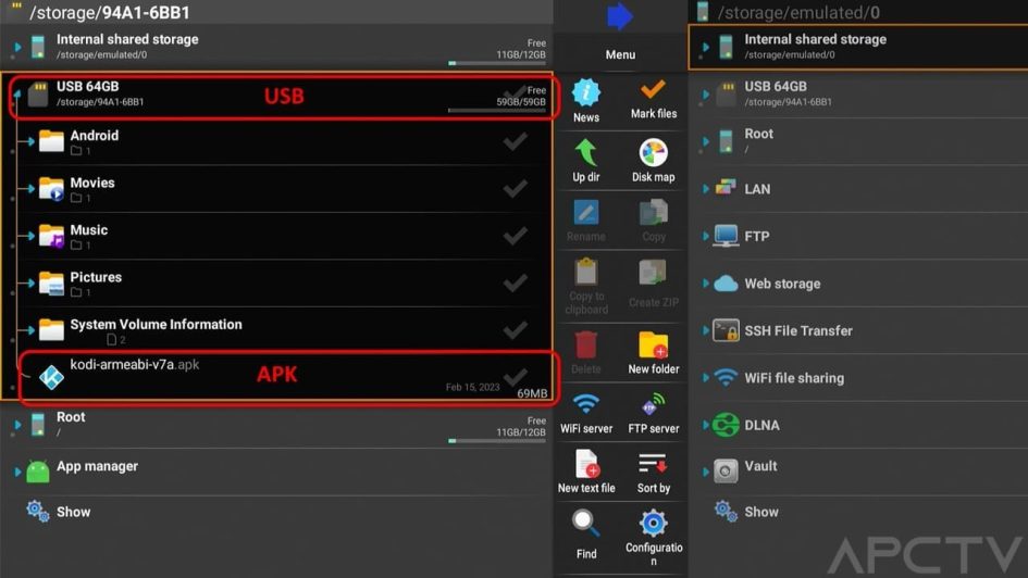 Install APK easily on Android, Smartphone, TV-Box, Fire TV or Smart TV