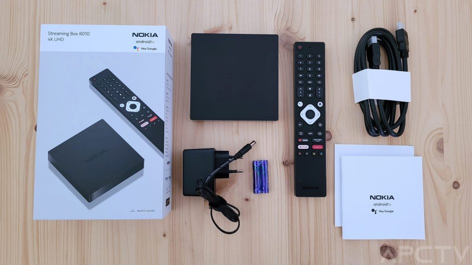 Nokia Streaming Box 8010, review: new box with Android TV and SoC S905X4-K