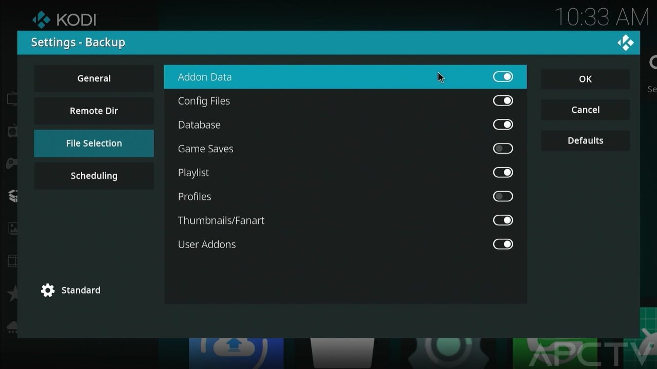 KODI Backup, how to save and restore our addons and settings