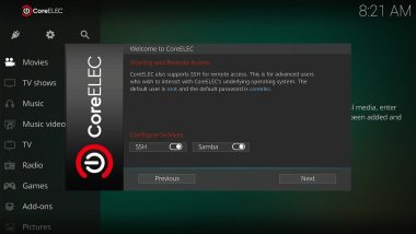 CoreELEC, install and configure on Android TV-Box