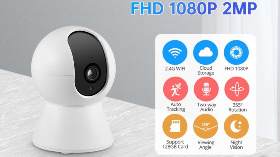 KERUI mini smart IP security camera TUYA compatible