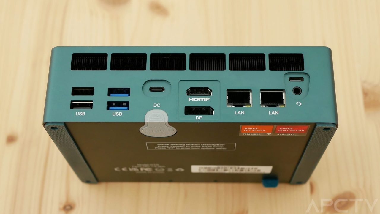 Beelink GTR7, review: mini PC with AMD Ryzen 7 7840HS and RDNA3