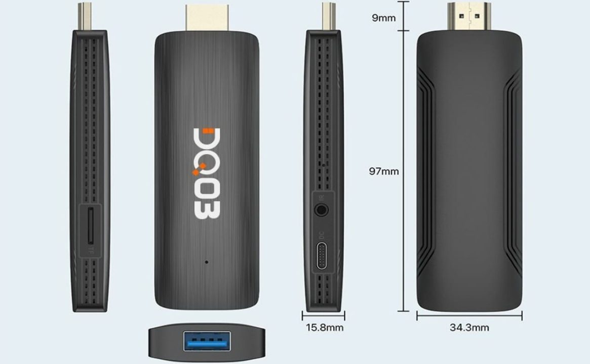 DQ03 the cheapest TV-Stick you can buy with Android 10