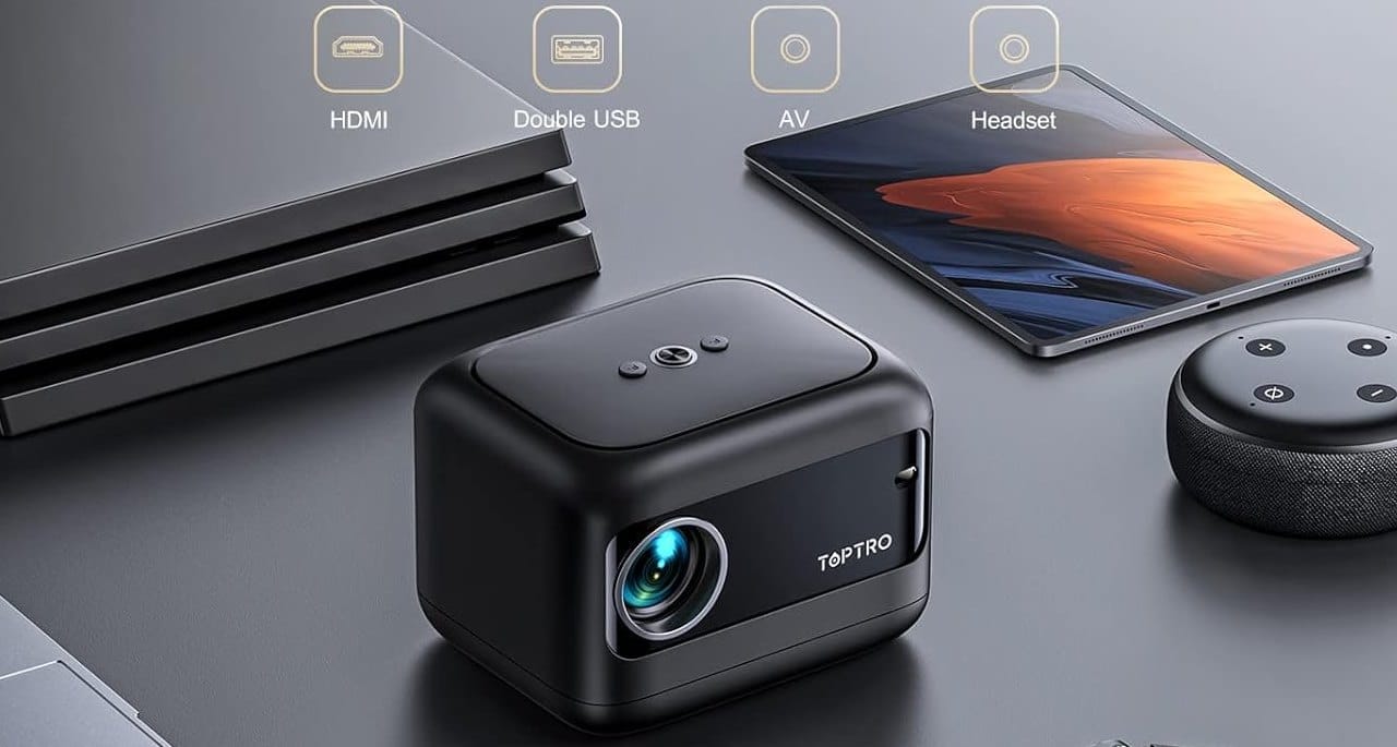 TOPTRO TR25 Mini Portable HD Projector On Sale On Amazon