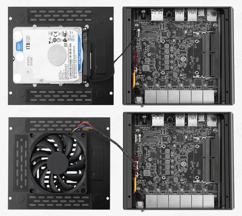 Topton X6C, new passive mini PC with Intel Gen13 processors