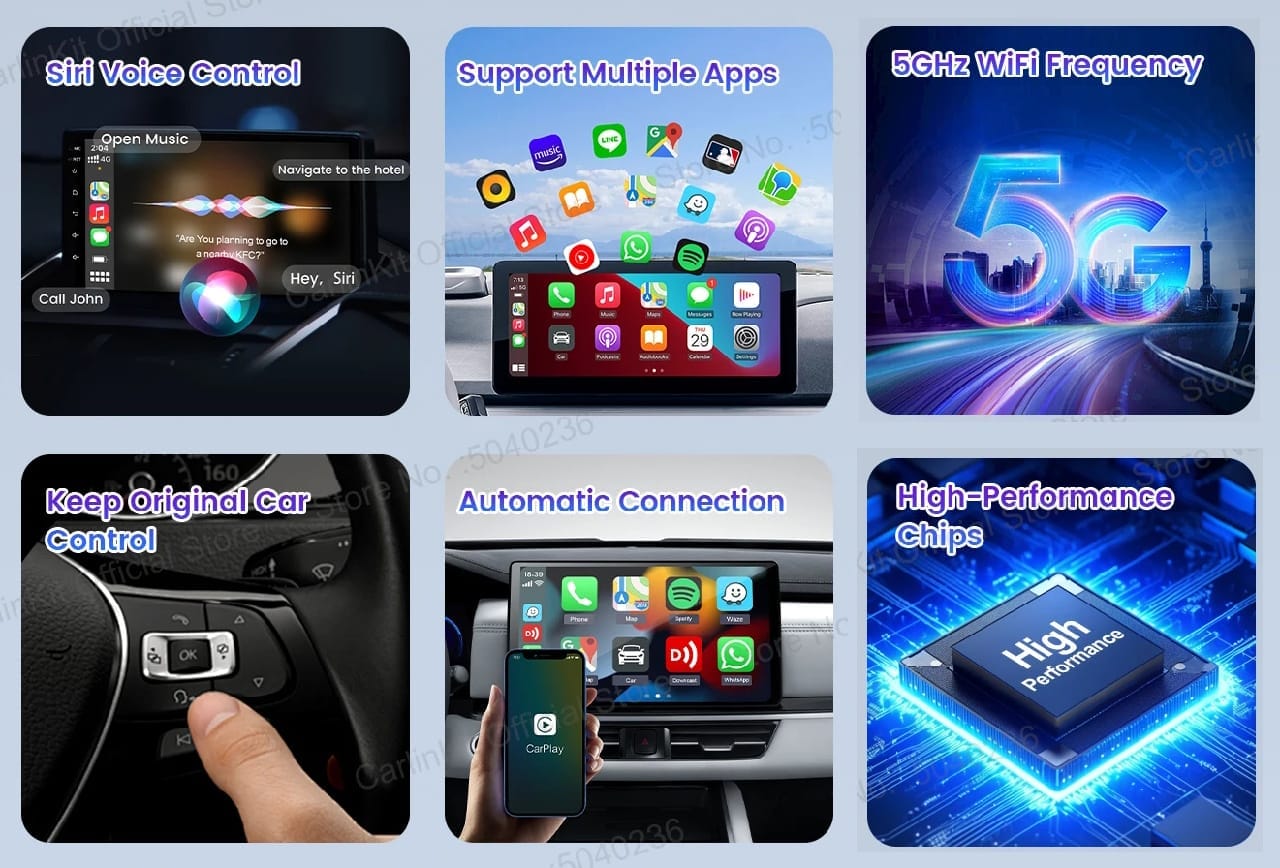 CarPlay Mini X, small wireless stick to connect to your car