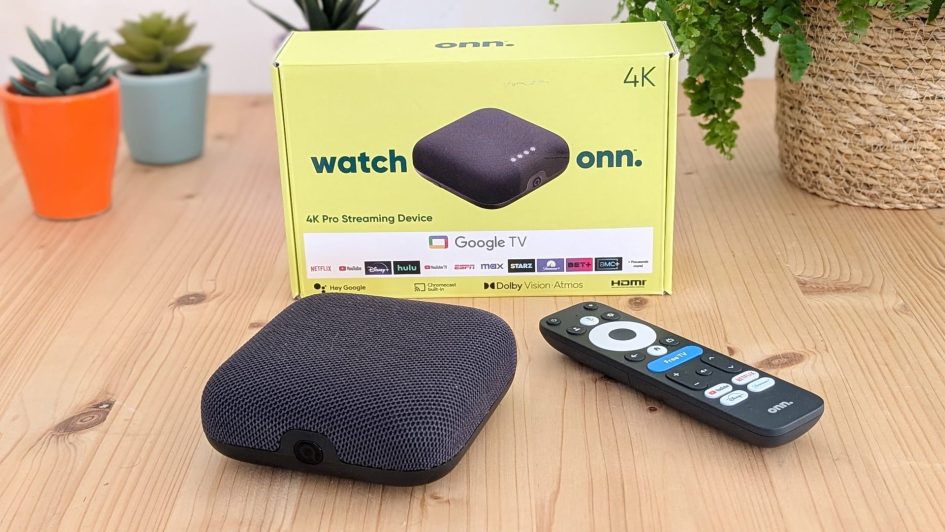 onn. Google TV 4K Pro Streaming Device, Review: Smart TV-Box