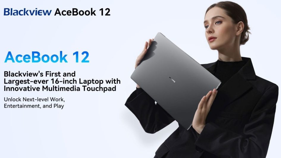 Blackview AceBook 12: World’s First 16-inch with a dedicated multimedia ...