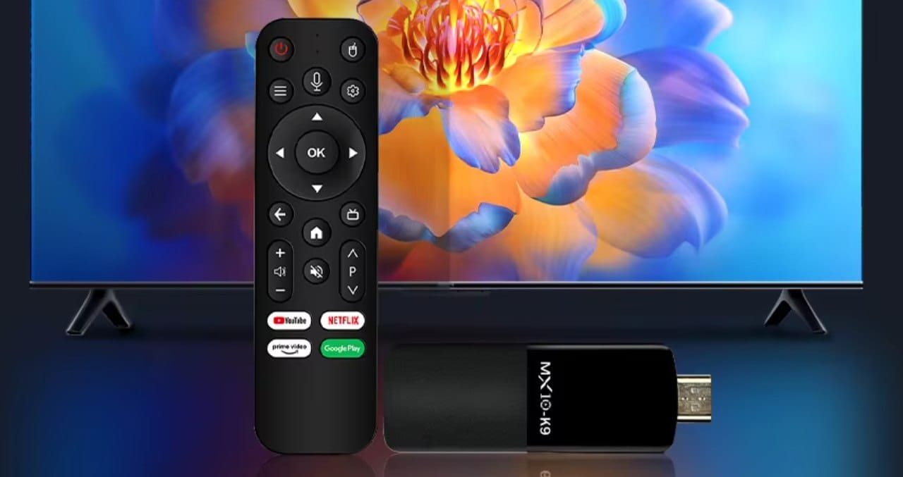 MX10-K9 another simple Android Stick with Allwinner H618 processor