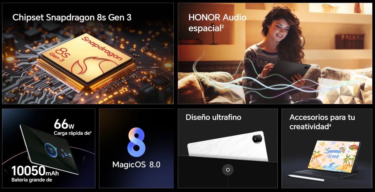 Honor MagicPad2 with a spectacular 12.3" 3K OLED display on sale