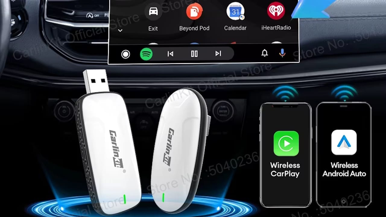 CarlinKit Mini SE, wireless connection for your Carplay or Android Auto
