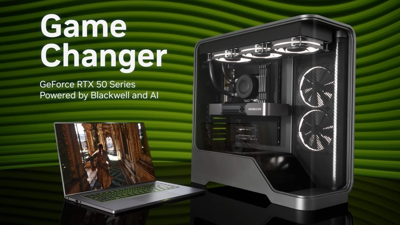 NVIDIA introduces its new RTX 50 GPUs with DLSS 4 and the ARM DIGITS mini PC