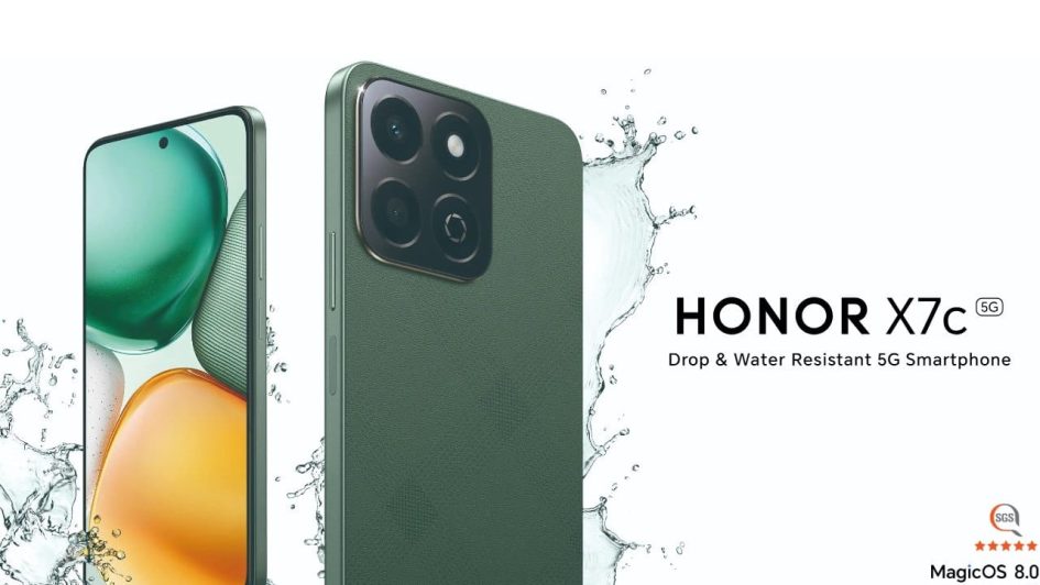 HONOR X7c 5G new reinforced mid-range with 5G connectivity