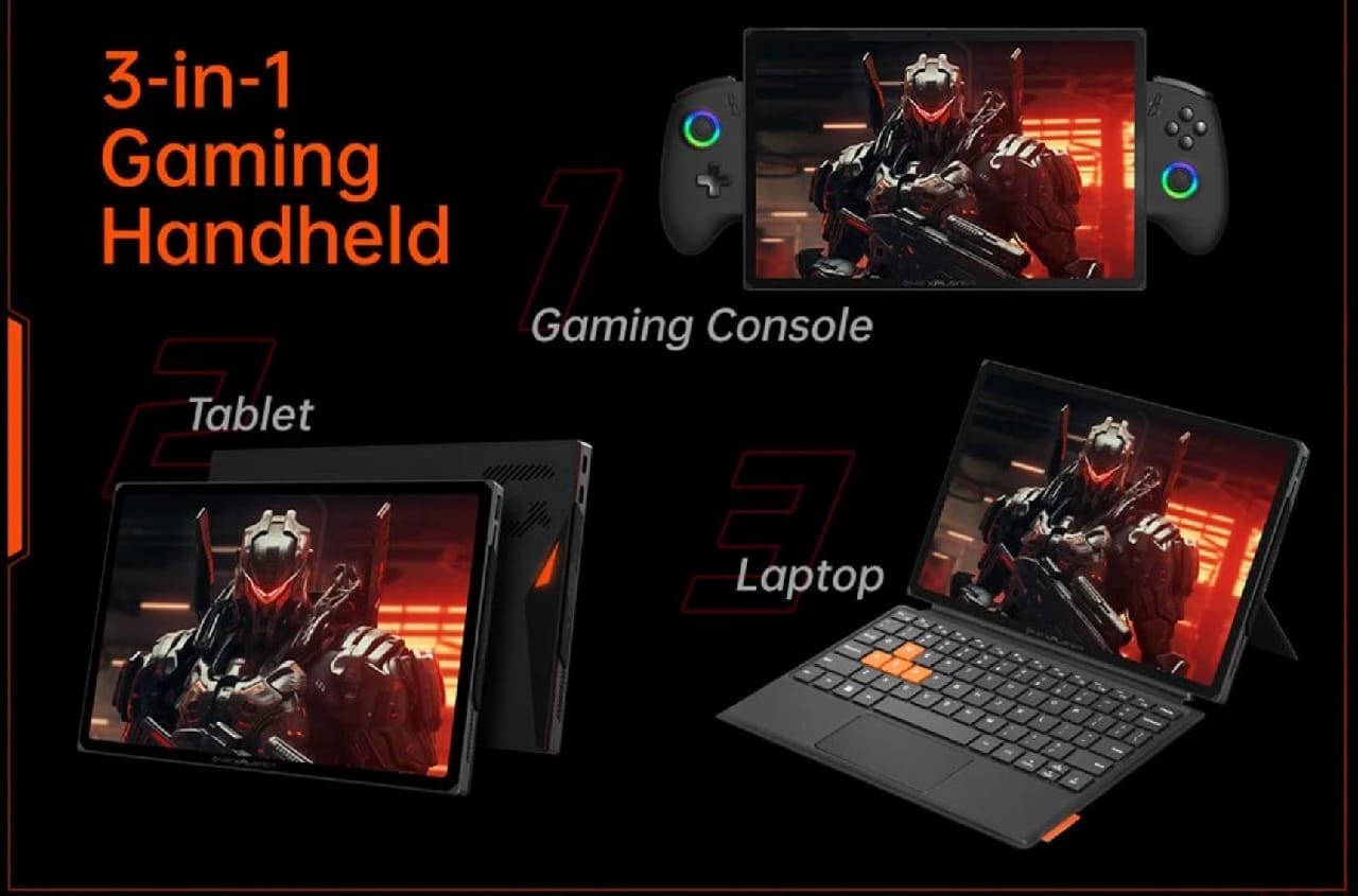 OneXPlayer X1 Pro, new 11" Console and Tablet with AMD Ryzen AI 9