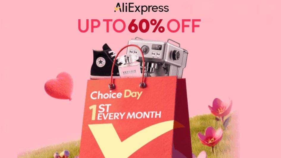 Choice Day at AliExpress: more Discount Coupons
