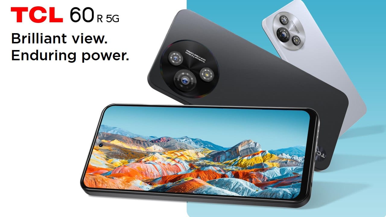 TCL 60R 5G, a new budget smartphone from TCL